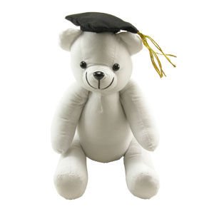 Autograph Graduation Bear - FindGift.com