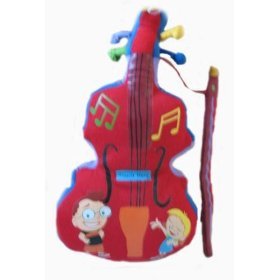 Disney Little Einsteins Fabric Violin 9" Plush Real Sounds Toy: Amazon ...