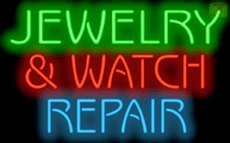 Jewelry & Watch Repair Neon Sign - - Amazon.com
