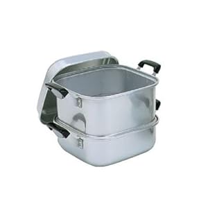 Amazon.com: Steamer Aluminum Square 26cm: Home & Kitchen