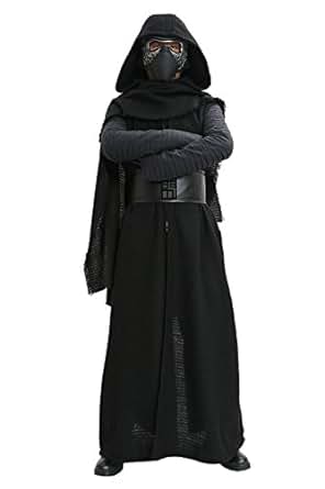Amazon.com: Deluxe Adult Kylo Ren Mask Helmet & Outfit Suit Costume for ...
