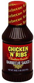 Amazon.com : Chicken 'N' Ribs Barbeque Sauce Original 18oz : Barbecue ...