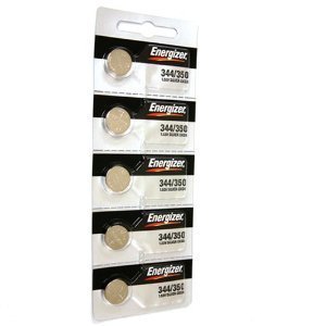 ==Energizer 344/350 Button Cell Silver Oxide Watch Battery Pack of 5 ...