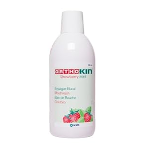 Amazon.com : Kin Orthokin Strawberry Mint Mouthwash 500ml : Beauty