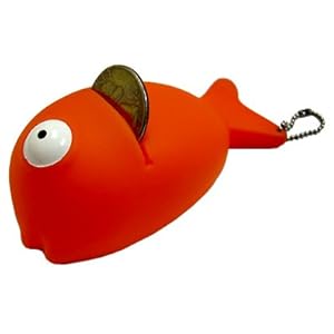 RANGO Mr. Timms Gold Fish Coin Purse keychain | eBay