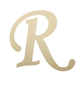 Amazon.com: Letter Letters R Mono-type 12 Inch