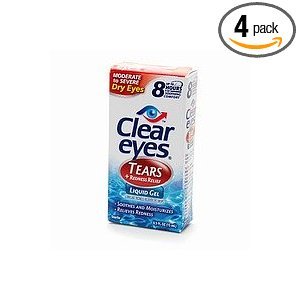 Amazon.com: Clear eyes tears + redness relief liquid gel, 0.5-Ounce ...