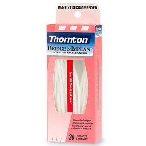 Amazon.com : Thornton Bridge & Implant Interdental Cleaners 30 strands ...