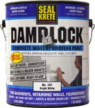 Seal Krete 101001 Damplock Concrete Waterproofing Paint 1 Gal, White ...