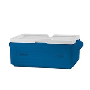 Amazon.com : Coleman 25-Quart Party Stacker Cooler, Blue : Coleman Ice ...