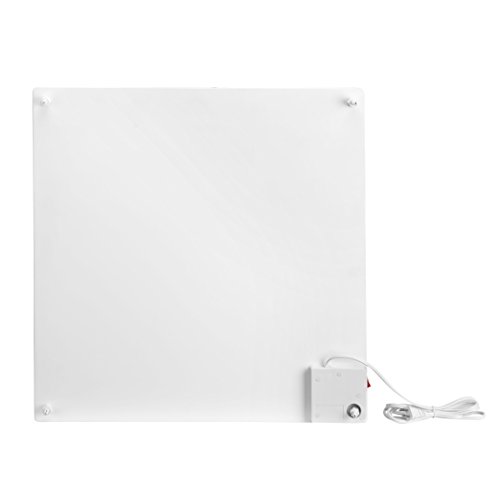 VonHaus Ceramic Flat Panel Heater 450W Electric Wall Mounted Paintable ...