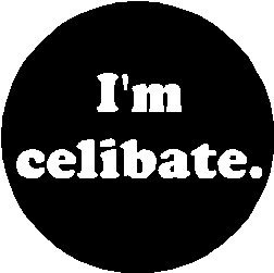 Amazon.com: I'm celibate 1.25" Pinback Button Badge / Pin - celibacy ...