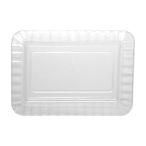 Amazon.com: Party Essentials Deluxe Quality Hard Plastic 5 x 7-Inch ...