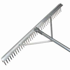 Amazon.com : ames true temper 61036a 36 -Inch, Aluminum Landscape Rake ...
