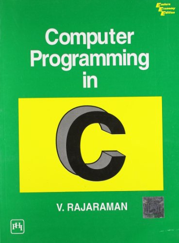 Computer Programming in C by V. Rajaraman