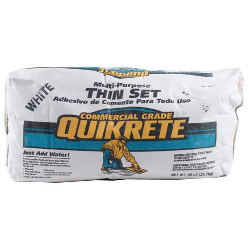 i : Quikrete Multi-Purpose Thin Set Cement, 50 Lbs White Free Shipping ...