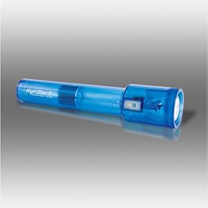 Nightstar3 Shake LED Flashlight (Translucent Blue Body - White LED ...
