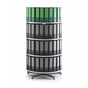 Amazon.com: Deluxe Free Standing Rotary Binder and File Storage ...