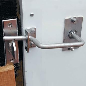 Amazon.com: Heavy-Duty Stainless Steel Door Latch: Industrial & Scientific