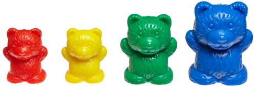 School Specialty Teddy Bear Manipulative Counters - Assorted Sizes ...