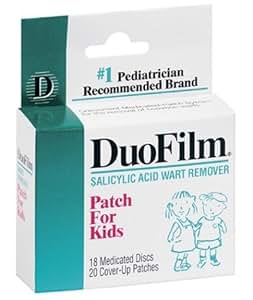 Amazon.com: DuoFilm Wart Remover Patch for Kids: Health & Personal Care