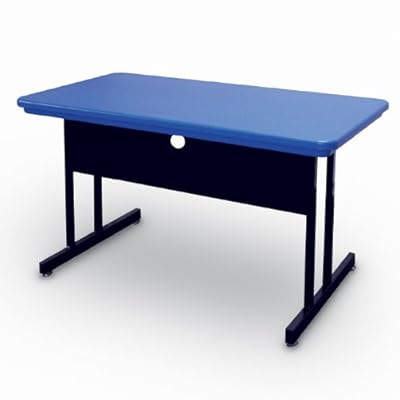 #1 Shopping 2012 Correll RWS2448 Blow Molded Plastic Computer Table 24 ...