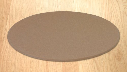 Rada Cutlery Stoneware Round Pizza Baking Stone, 15 Inch, Made in USA