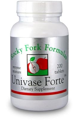 Enzymes, Univas Forte Digestive Support 200 Tablets