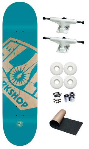 Alien Workshop OG Logo 8.0 Skateboard Deck Complete With White Trucks ...