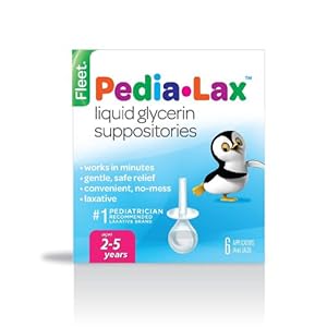 Amazon.com: Fleet Children's Pedia-Lax Liquid Glycerin Suppositories ...