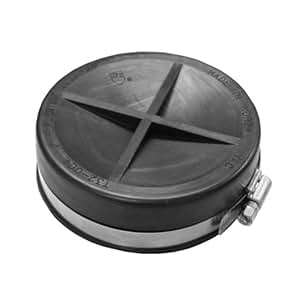 PlumBest T32004R 4-Inch Rubber Test Cap - Pipe Fittings - Amazon.com