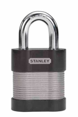 Stanley Hardware 830810 2-Inch and 50-mm Laminated Security Lock, 1 ...