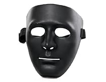 Alarm Security Hard Plastic Full Face Guard Mask (Black ...