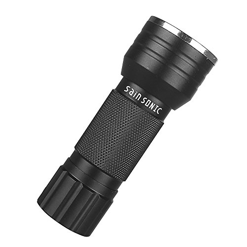 SainSonic 21 LEDS 395nm UV Flashlights, Blacklight Premium Handheld ...