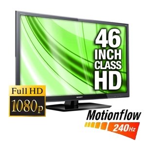 Sony BRAVIA XBR Series KDL-46XBR9 46-Inch 1080p 240Hz LCD HDTV, Black