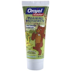 Amazon.com: Orajel Toddler Training Little Bear Toothpaste - Bubble ...