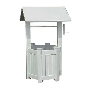 Amazon.com : Dura-Trel Vinyl Wishing Well : Decorative Well Covers ...