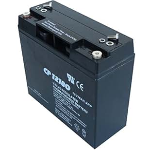 Amazon.com: CP12180XRP 12v 18ah-XRP Reverse Polarity Sealed AGM ...