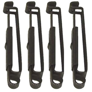 Amazon.com : BLACKHAWK! Metal Alice Clips (4 Pack) : Tactical Bag ...