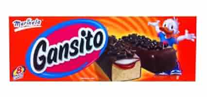 Amazon.com: Gansito Marinela Pastelitos - Snack Cakes - 8 Gansitos - 14 ...