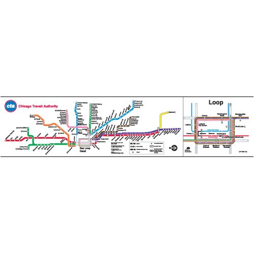 Amazon.com - CTA System Map Poster - Prints
