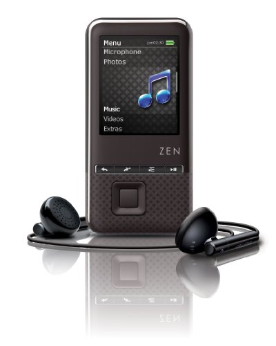 Creative ZEN STYLE 100 MP3-Player 4GB schwarz | Elektrodiscount