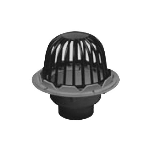 Oatey 78044 PVC Roof Drain with Cast Iron Dome and Dam Collar, - Import ...