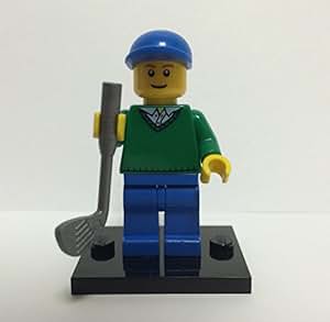 Amazon.com: Golfer - LEGO Custom Minifigure with Golf Club: Toys & Games