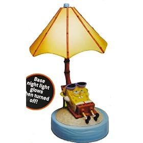 Spongebob Squarepants Lamp with Night Light