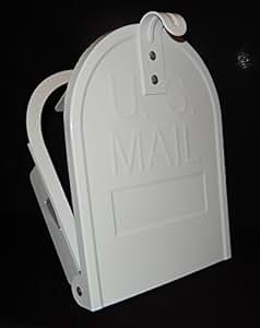 6 1/4 Inch (Width) RetroFit "Snap-In" Mailbox Door Replacement - White ...