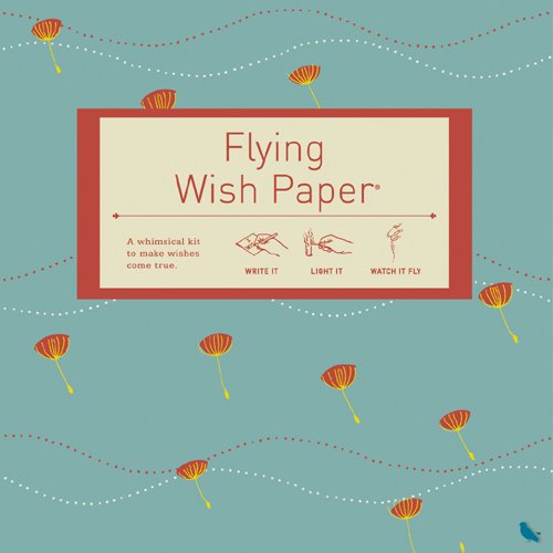 Flying Wish Paper WISHING KIT - Write it, Light it and Watch it Fly ...