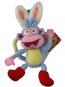 Dora the Explorer Boots Plush Keychain - Dora the Explorer Key Chain ...