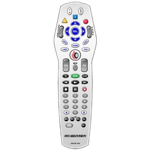 Amazon.com: Cablevision UR2-CBL-CV04 Universal Remote Control