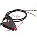 (9832-u) MOTORCYCLE ATV 7/8 HANDLEBAR UNIVERSAL HORN BUTTON - Want It All